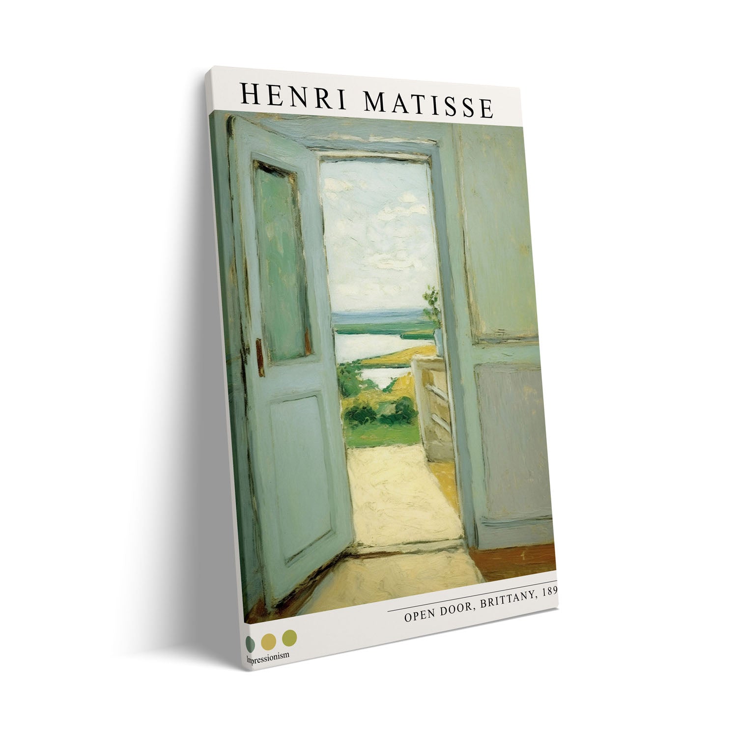 Shop Art|Open Door, Brittany, 1896 - Henri Matisse|RareMango