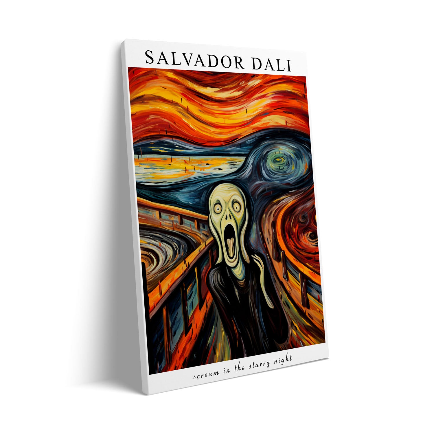 Buy Canvas Art|The Scream - Salvador Dali|Art Shop|RareMango