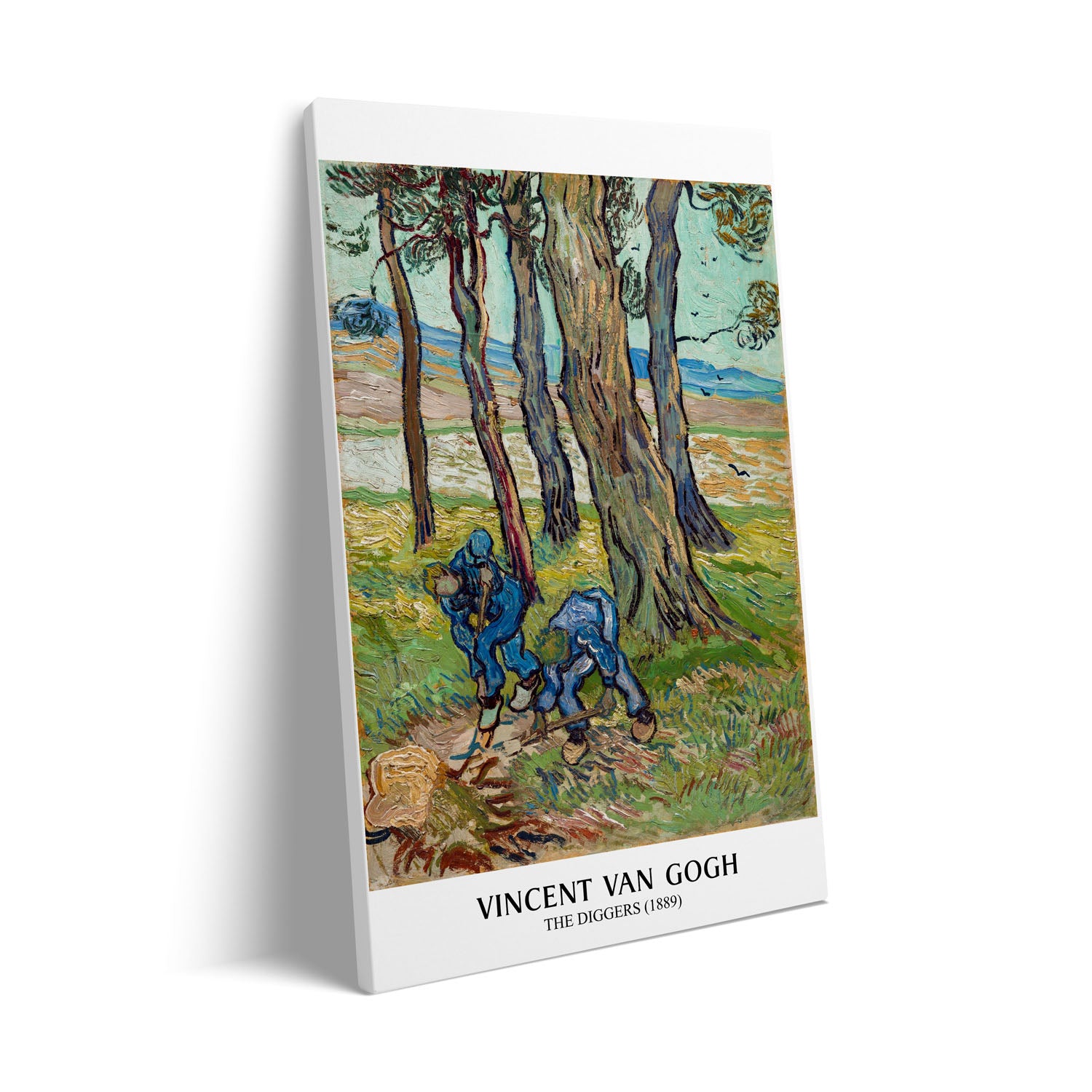 Shop Art|The Diggers, 1889 - Vincent Van Gogh|RareMango