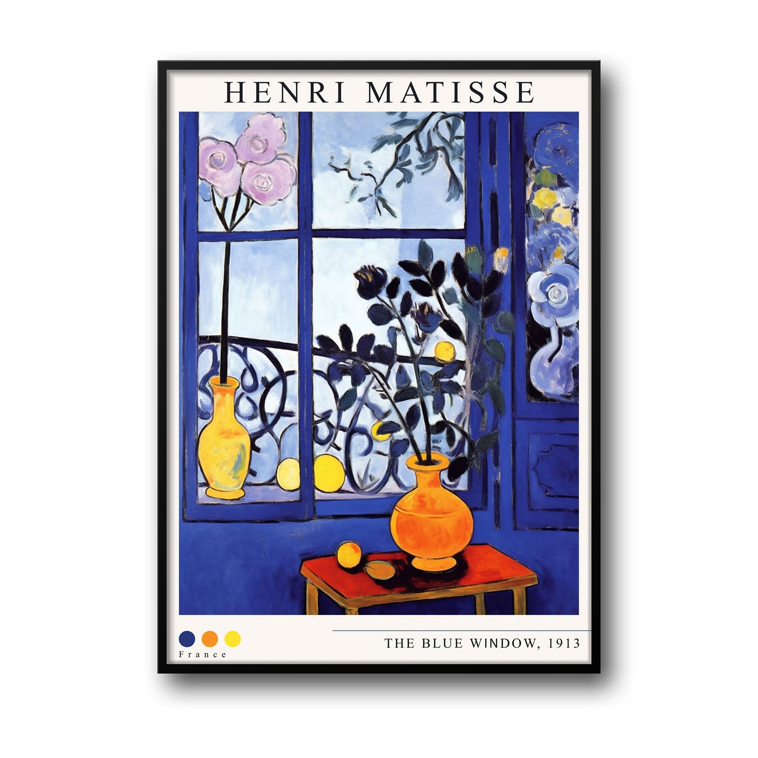 The Blue Window - Henri Matisse – RareMango